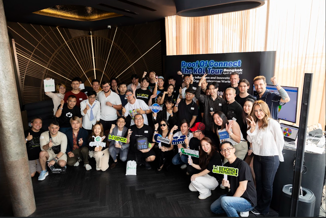 Proof of Connect's First Event in Bangkok: A Resounding Success! - AllSparkResearch